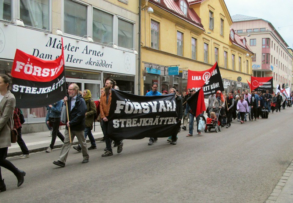 Sweden: Syndicalist rallies | Global May Day